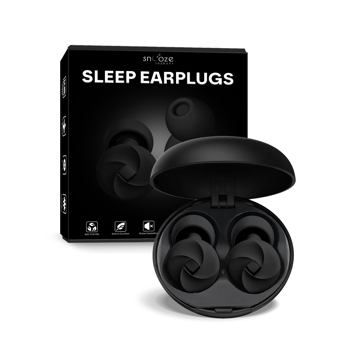Noise Cancelling Ear Plugs: Pressure-Free, Reusable for Travel & Study